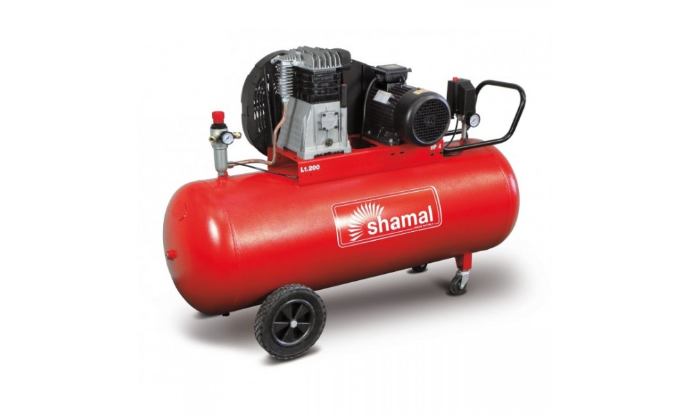Shamal Air compressor, 3 HP 200Ltr - Mamtus